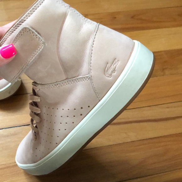 Lacoste | Shoes | Lacoste High Top Sneakers | Poshmark